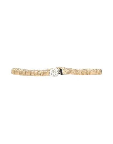 Sandro Lambskin Corset Belt - Gold