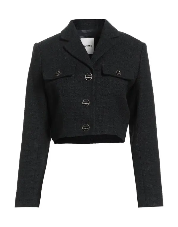 Sandro Single-breasted Tweed Blazer