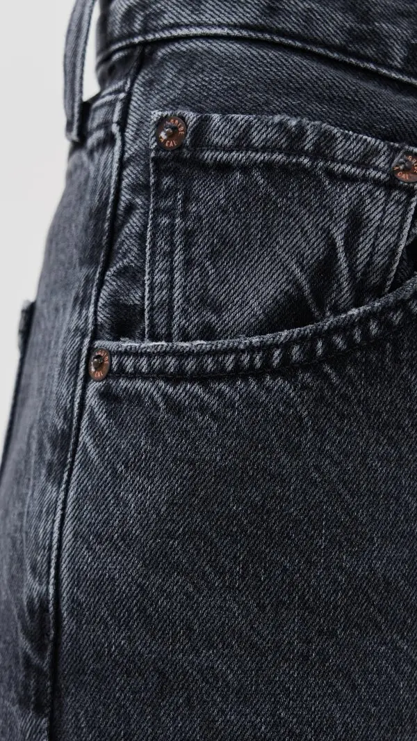 AGOLDE Low Curve Straight Leg Jeans - Symbolic