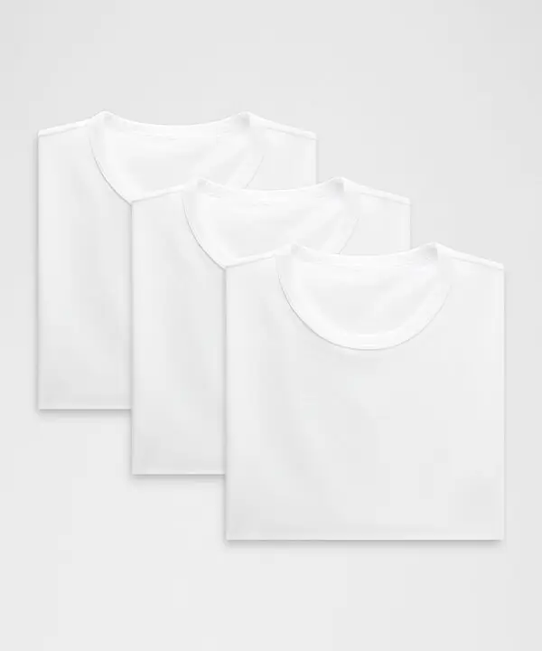 Lululemon Organic Cotton Classic-fit T-shirt - White/white/white