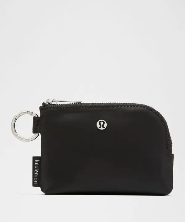 Lululemon Clippable Card Pouch - Black