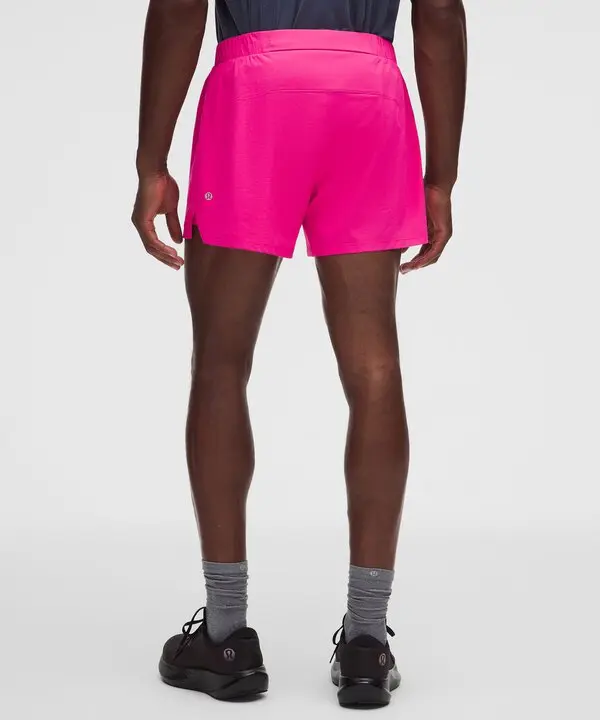 Lululemon Mile Maker Ripstop Lined Short 4 - Flamingo Fun