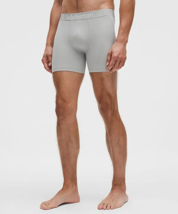 Lululemon Soft Stretch Active Boxer Brief 5 - True Navy/silver Drop/vapor