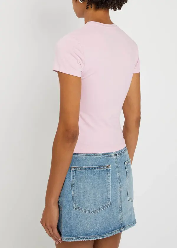 Good American Stretch-cotton T-shirt