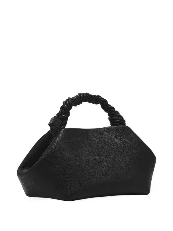 GANNI Small Bou Twisted-handle Tote Bag - Black
