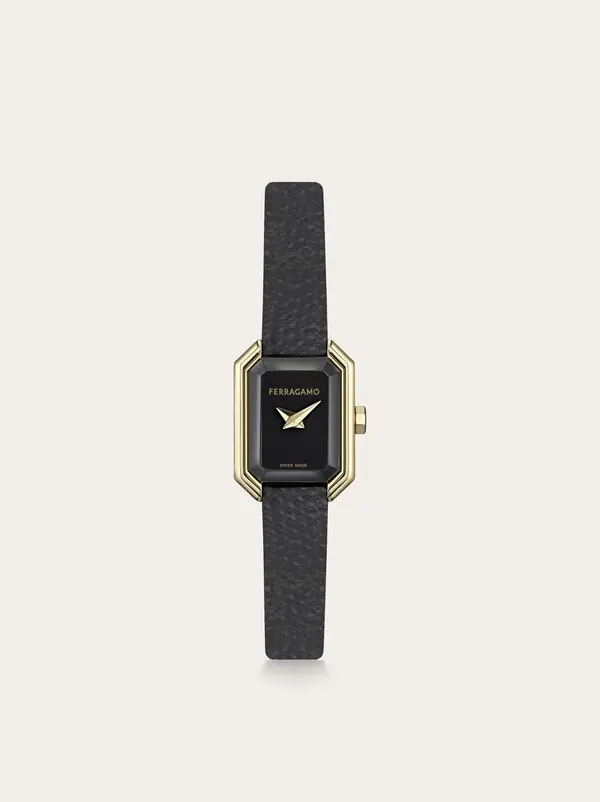 FERRAGAMO Crystal Petite Watch - Black