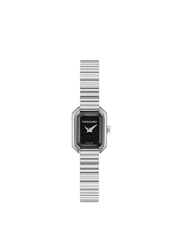 FERRAGAMO Crystal Petite Watch - Black