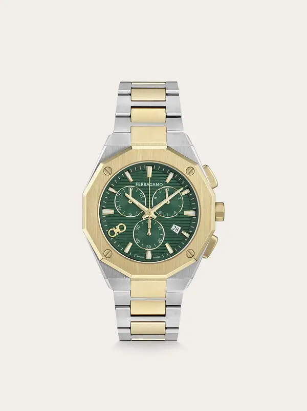 FERRAGAMO Edge Chrono 42mm - Green