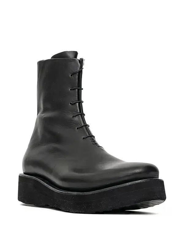 DEVOA Lace-up Biker Boots