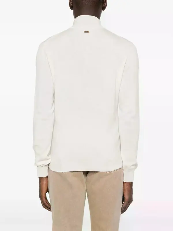 Corneliani Half-zip Cashmere Sweater