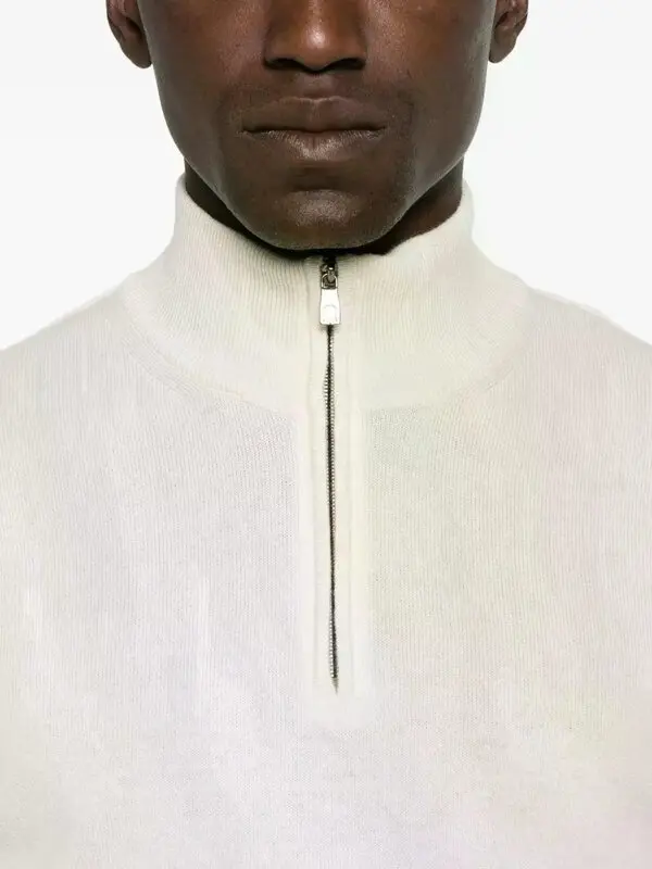 Corneliani Half-zip Cashmere Sweater