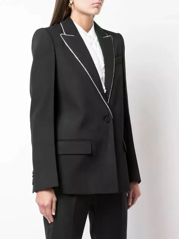 Givenchy Metal Trimmed Collar Blazer