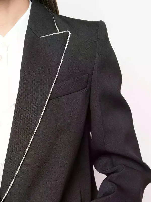 Givenchy Metal Trimmed Collar Blazer