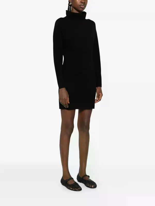 P.a.r.o.s.h High-neck Long-sleeve Dress