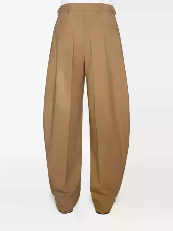 MUGLER Pleated Balloon Trousers