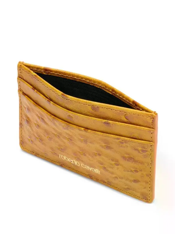 Roberto Cavalli Leather Cardholder