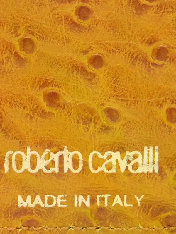 Roberto Cavalli Leather Cardholder