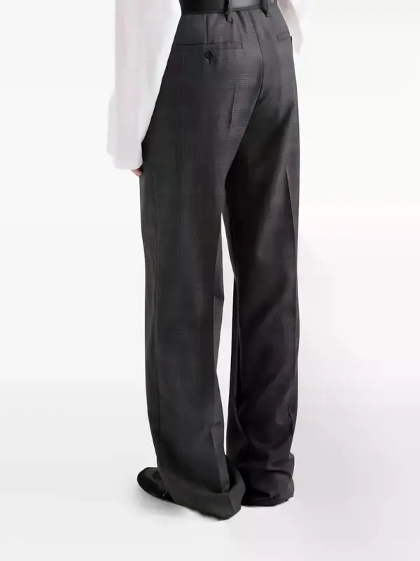 Prada Pleated Belted Trousers
