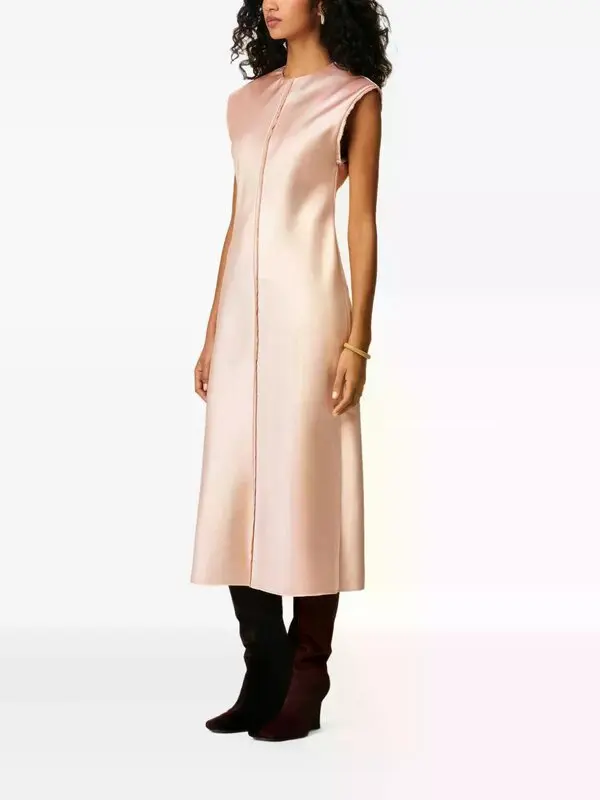 AMI Paris Raw-edge Long Dress