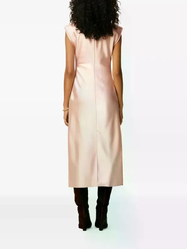 AMI Paris Raw-edge Long Dress