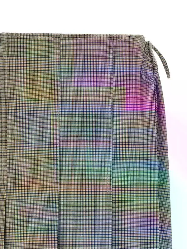 Marni Pleated Wrap Skirt