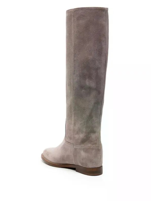 VIA ROMA 15 V-plaque Suede Boots