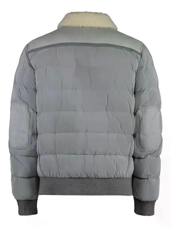 MOORER Shearling-collar Down Jacket