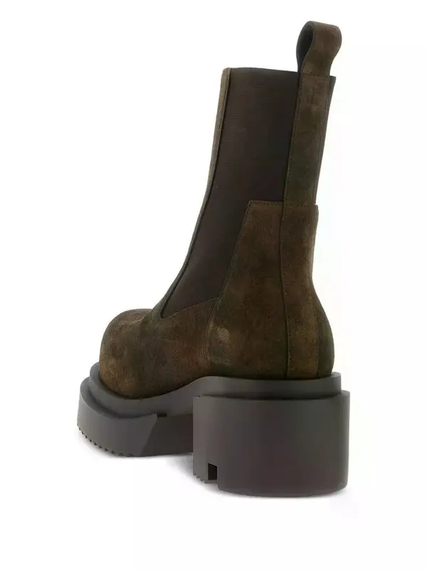 Rick Owens Elastic-strap Platform Boots