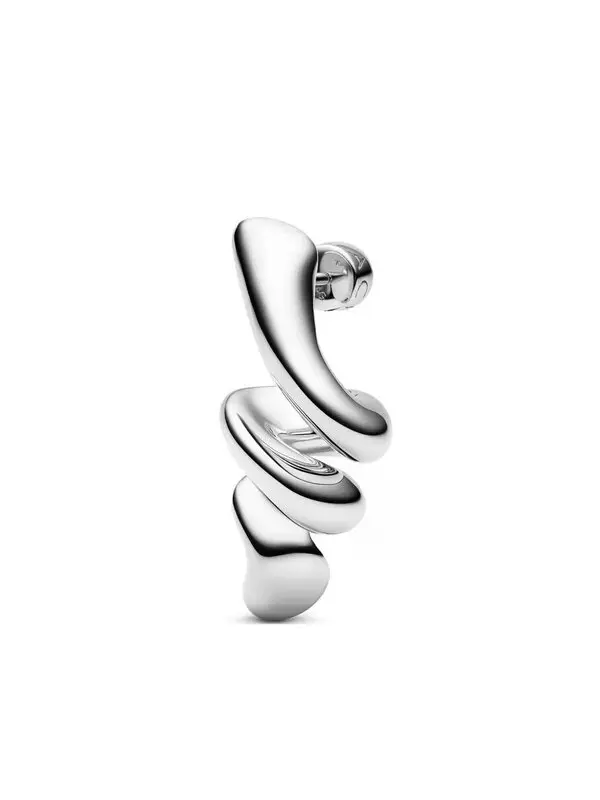 MARIA BLACK Coil Earring - Silver
