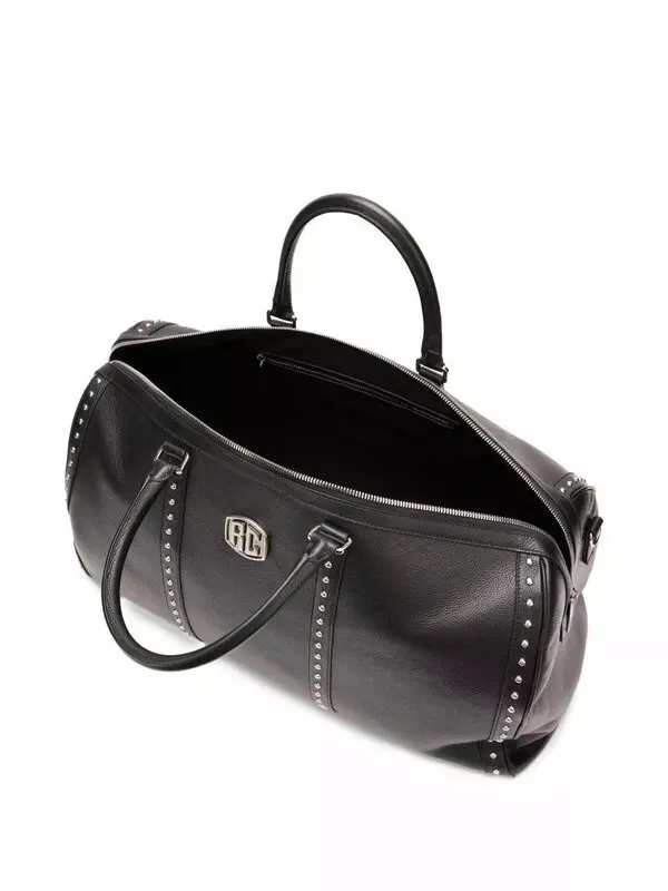 Roberto Cavalli Studded Leather Holdall