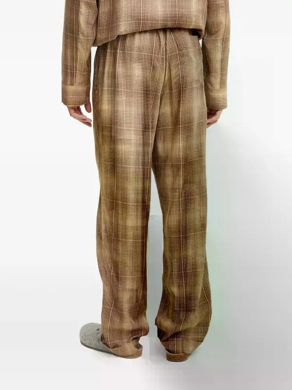 CDLP Checked Pyjama Trousers
