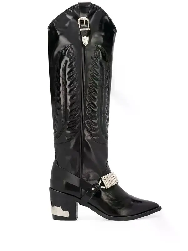 Toga Knee Length Cowboy Boots