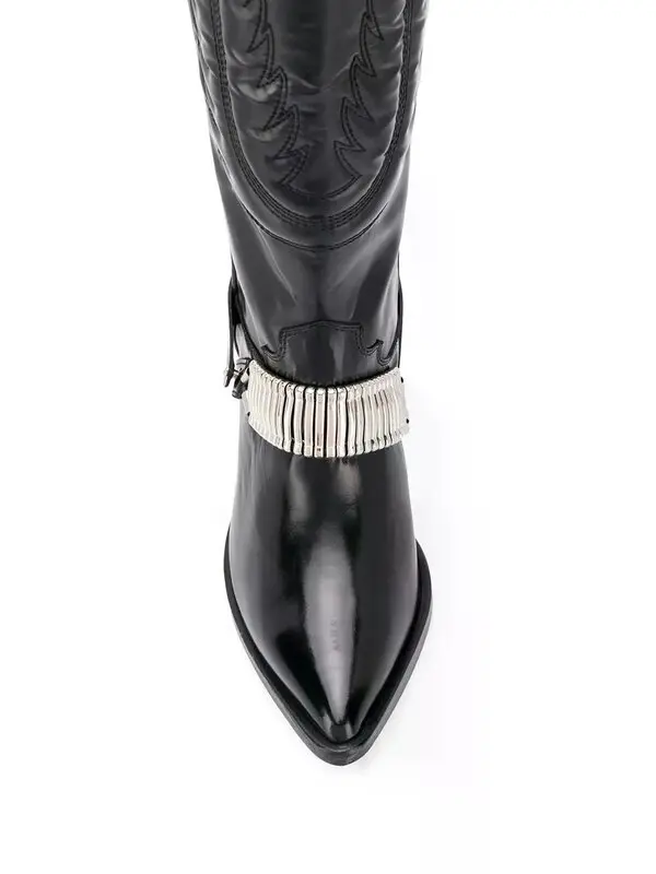 Toga Knee Length Cowboy Boots