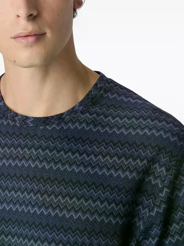 Missoni Chevron-pattern T-shirt
