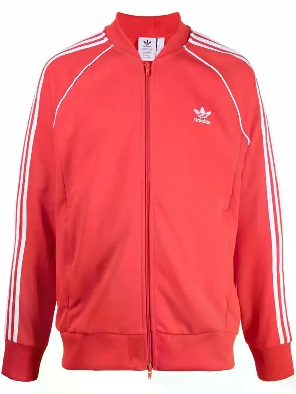 Adidas Sst Primeblue Adicolor Track Jacket - Red