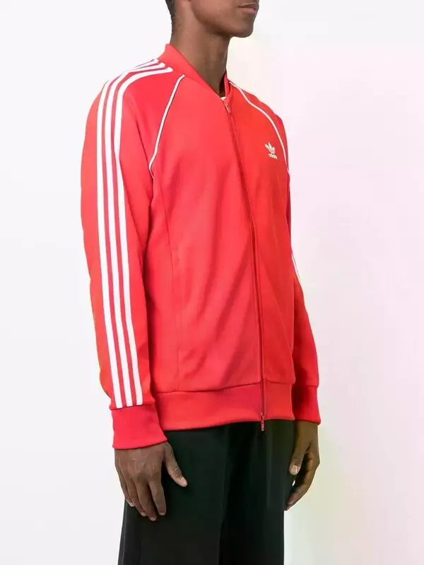 Adidas Sst Primeblue Adicolor Track Jacket - Red