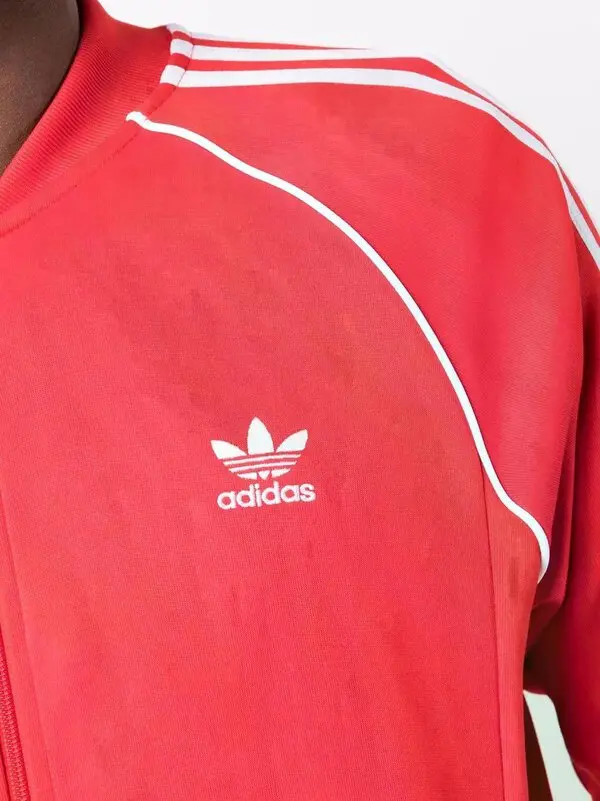 Adidas Sst Primeblue Adicolor Track Jacket - Red