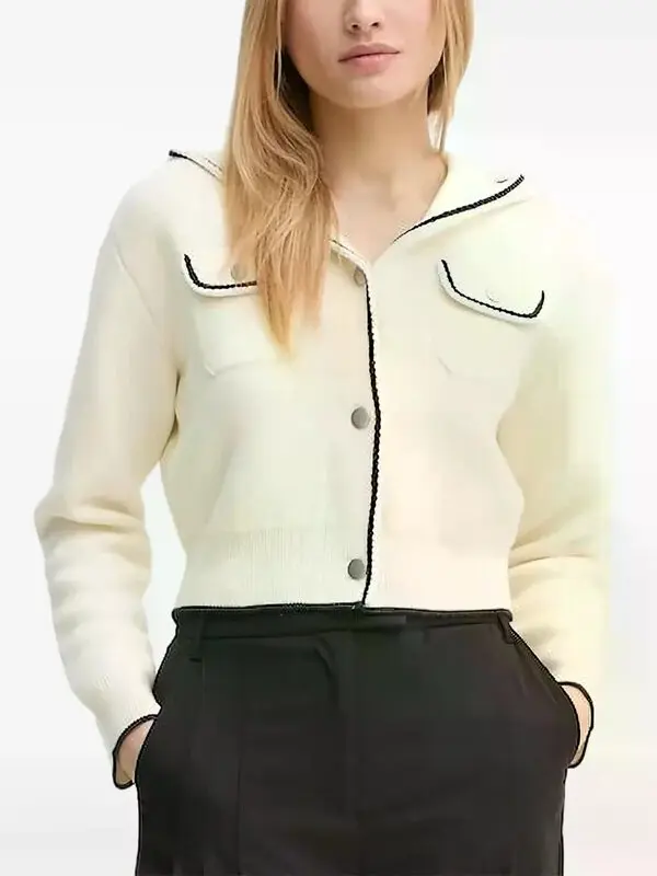 Theory Piped-trim Cardigan