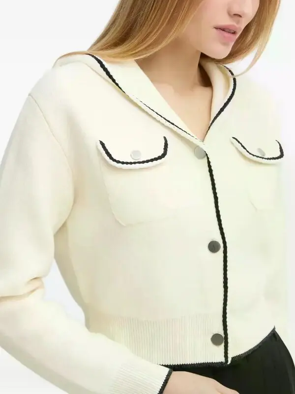 Theory Piped-trim Cardigan