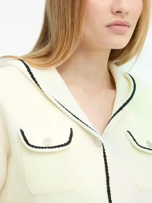 Theory Piped-trim Cardigan