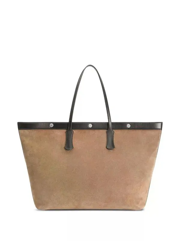 Dolce & Gabbana Atene Suede Tote Bag - Brown