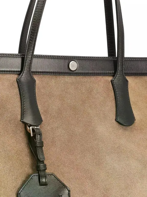 Dolce & Gabbana Atene Suede Tote Bag - Brown