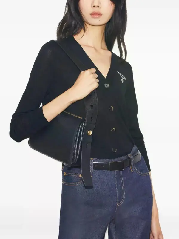 Tory Burch Small Romy Shoulder Bag - Black