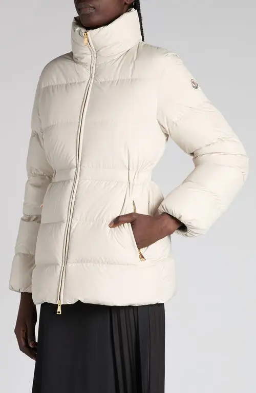 Moncler Brossette Down Jacket - Almond Milk