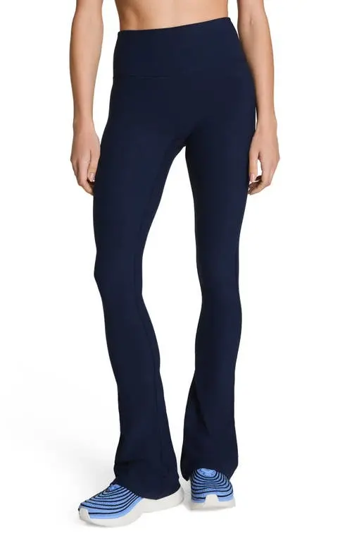Spanx Micro Flare Athletic Pants - Timeless Navy
