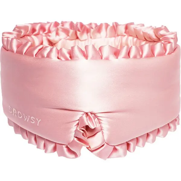 DROWSY Sleep In The City Sleep Mask - Powder Pink
