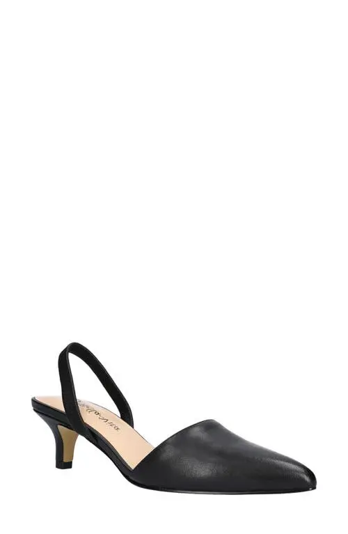 BELLA VITA Sarah Slingback Kitten Heel Pumps