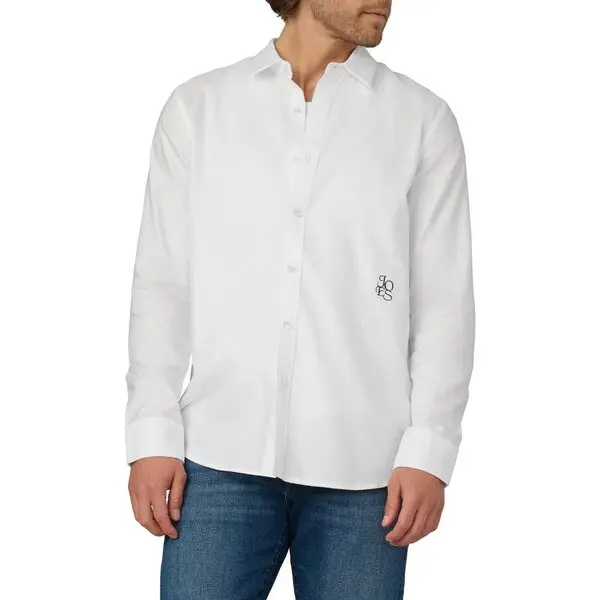 Joe's Jeans The Grant Monogram Button-up Shirt - Optic White