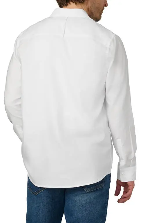 Joe's Jeans The Grant Monogram Button-up Shirt - Optic White