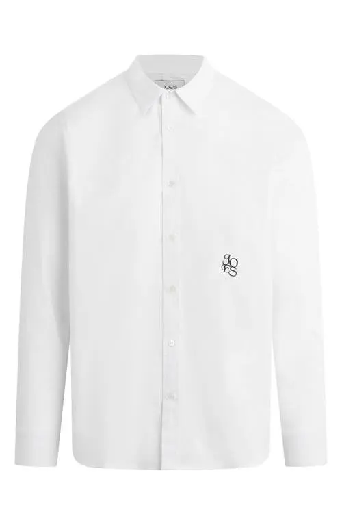 Joe's Jeans The Grant Monogram Button-up Shirt - Optic White